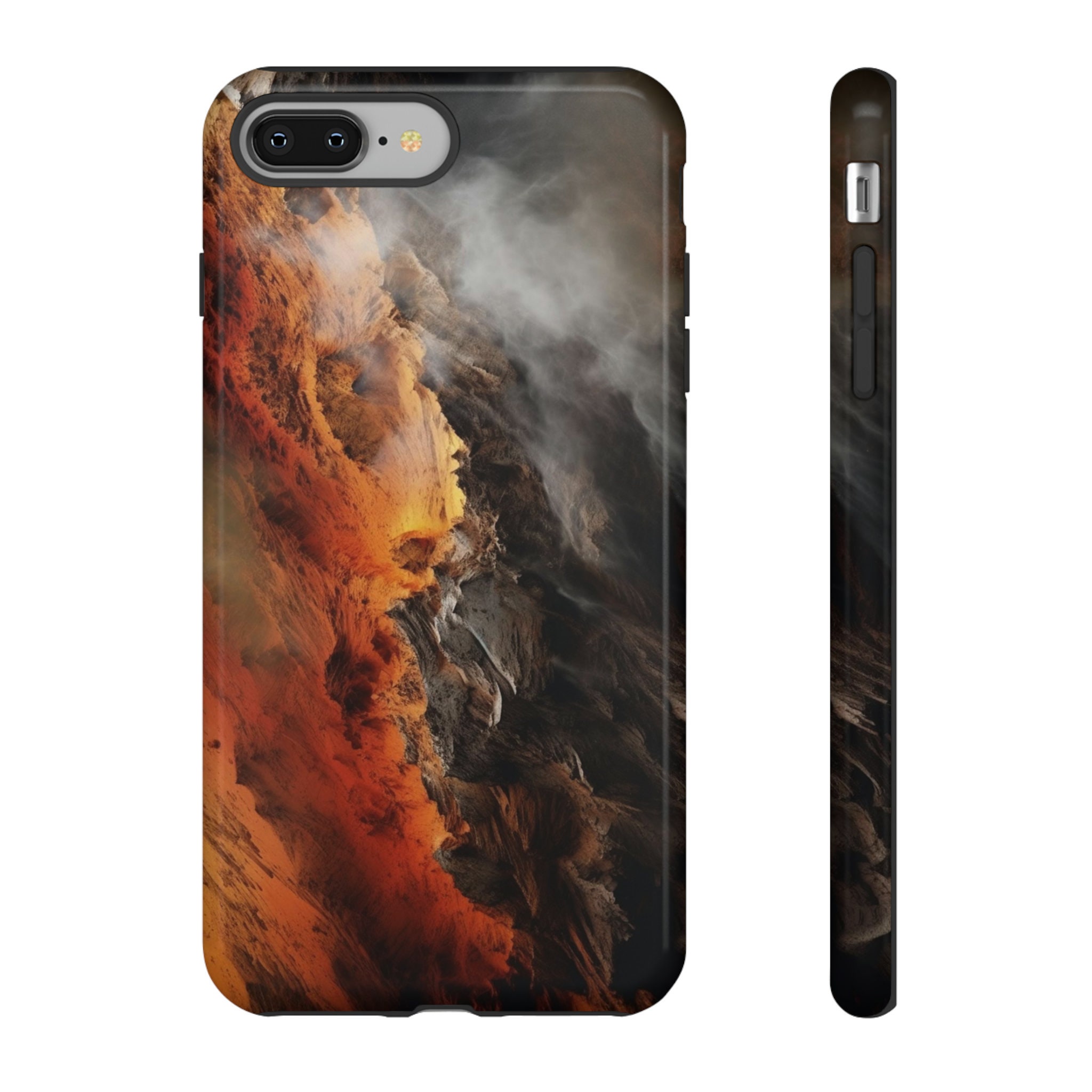 Mountain Lava Painting Abstract Art, Phone Cases, iPhone Cases, Samsung ...
