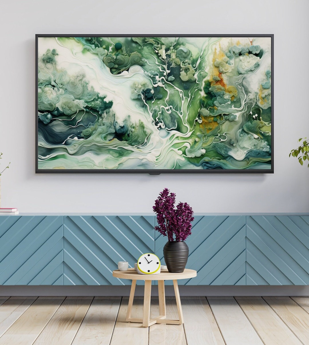 Stunning Abstract Art for Frame TV, Beautiful Watercolor Art Painting ...
