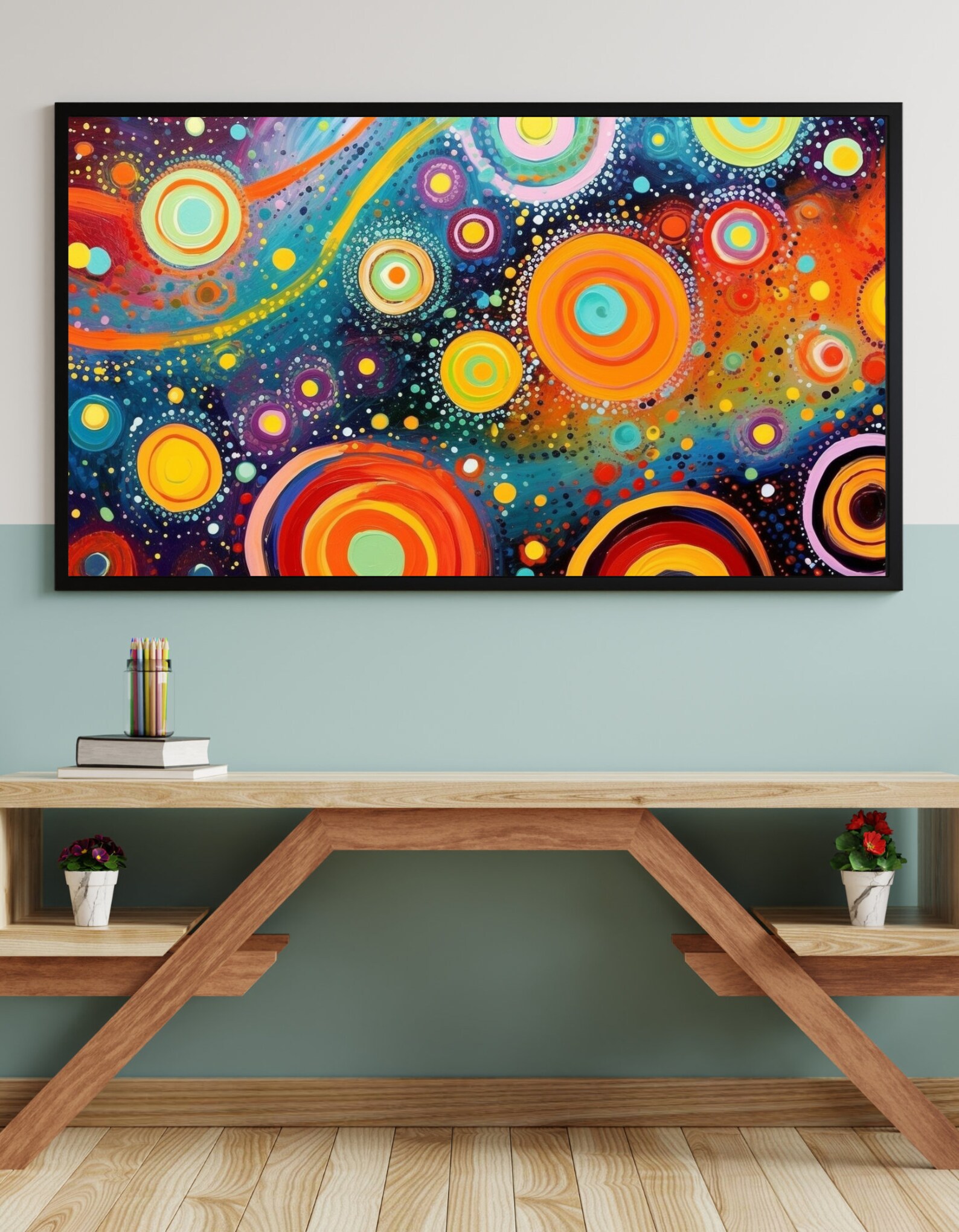Samsung Frame TV Art, Stunning Abstract Art, Colorful Wall Art, Digital ...