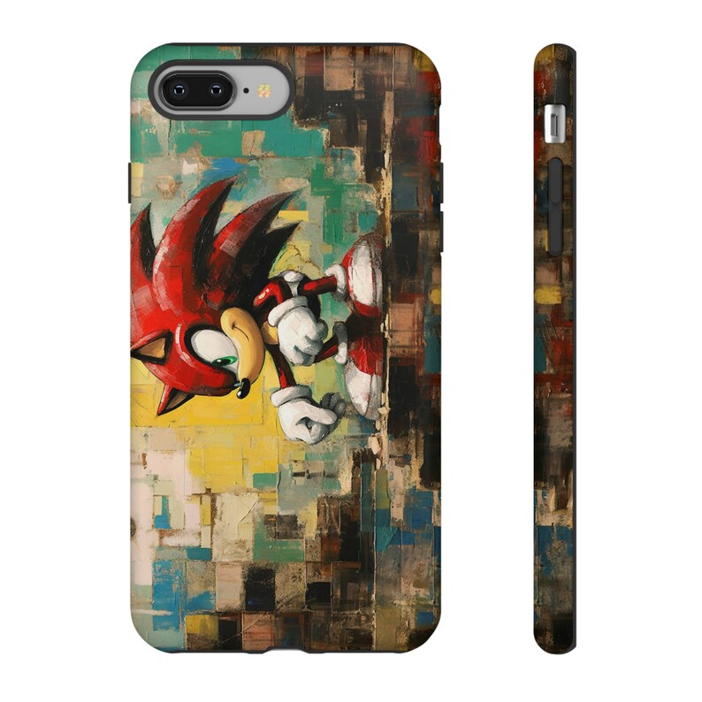 Sonic the Hedgehog Abstract Art, Phone Cases, iPhone Cases, Samsung ...