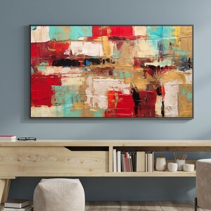 Samsung Frame TV Art, Abstract Art, Instant Download, Tv Wallpaper ...