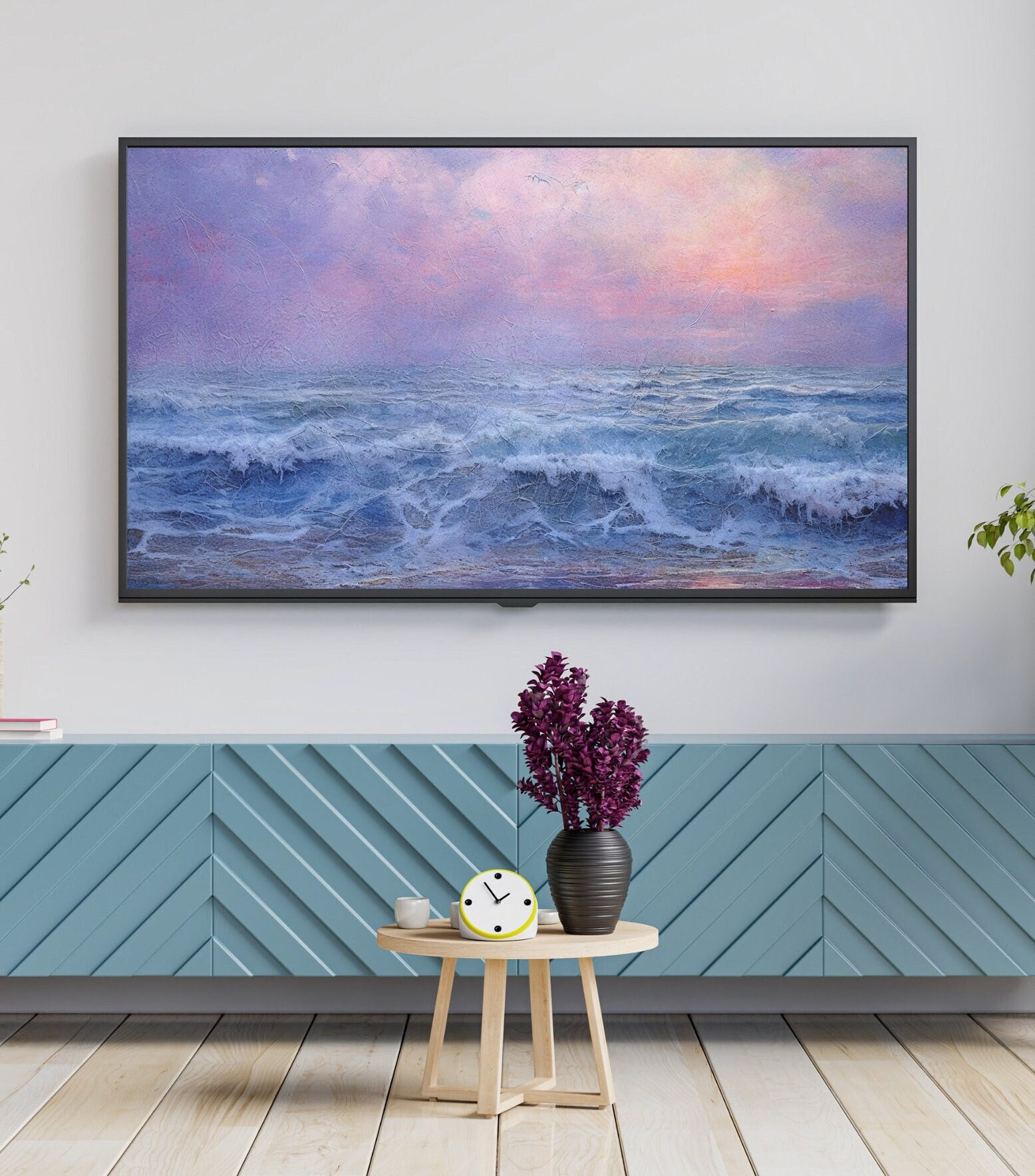 Beautiful Beach, Art for Frame TV, Frame TV Art, the Frame TV Art, Art ...