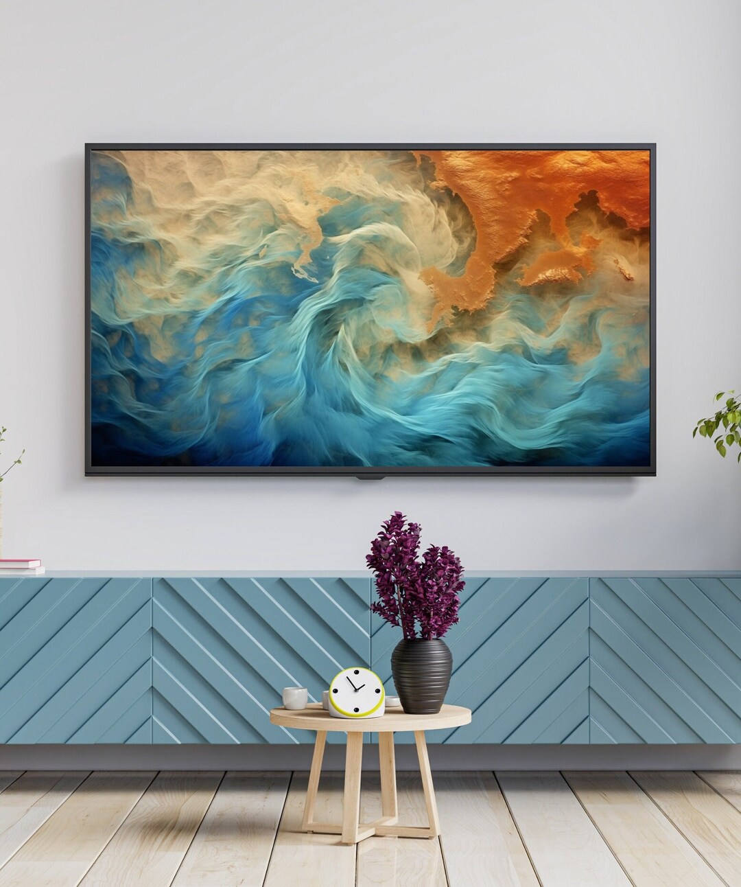 Stunning Atmospheric Abstract Art for Frame TV, Abstract Art, Digital ...