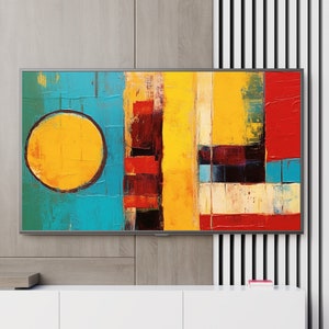 Samsung Frame TV Art, Stunning Abstract Art, Wall Art, Abstract Wall ...