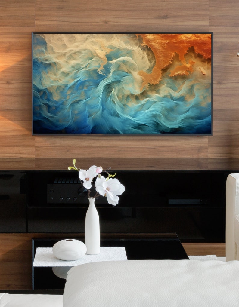 Stunning Atmospheric Abstract Art for Frame TV, Abstract Art, Digital ...