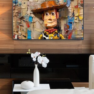 Samsung Frame TV Art, Toy Story Digital Painting, Abstract Art, Instant ...