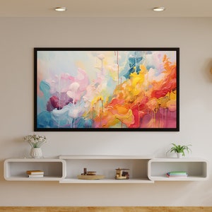 Samsung Frame Tv Art Collection, Amazing Abstract Art, Abstract Tv Art ...