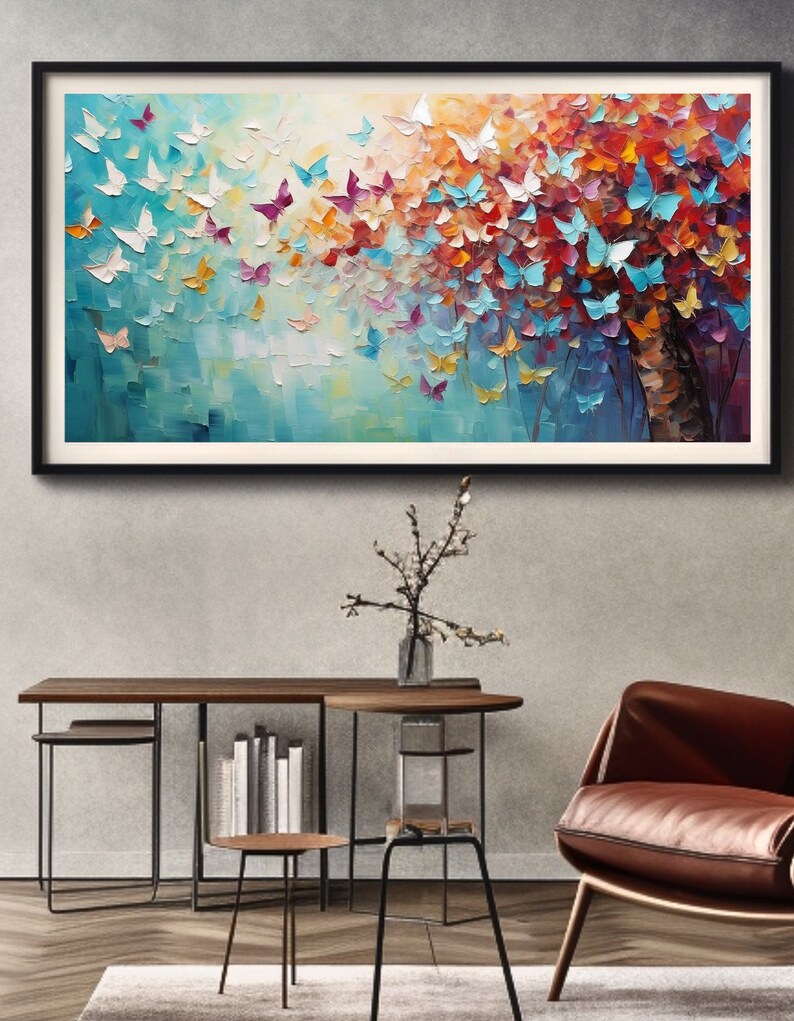 Samsung Frame TV Art Collection, Amazing Millions of Butterflies ...