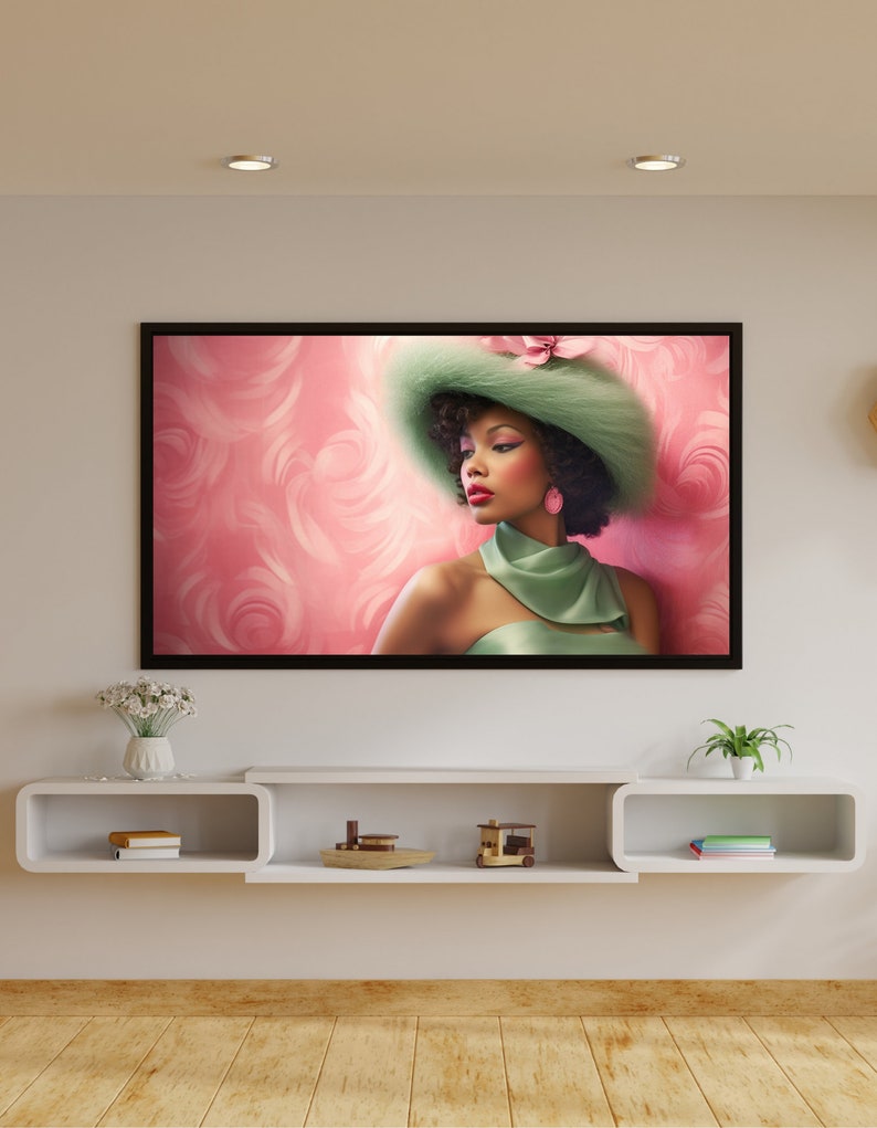Samsung Frame TV Art Collection, Beautiful AKA Art Painting, Digital ...