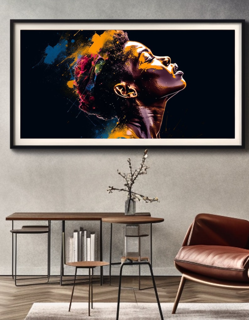 Samsung Frame TV Art Joker, African American Painting, Black Art, TV ...