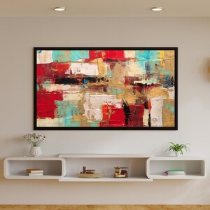 Samsung Frame TV Art, Abstract Art, Instant Download, Tv Wallpaper ...