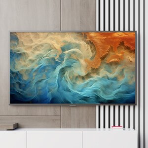 Stunning Atmospheric Abstract Art for Frame TV, Abstract Art, Digital ...