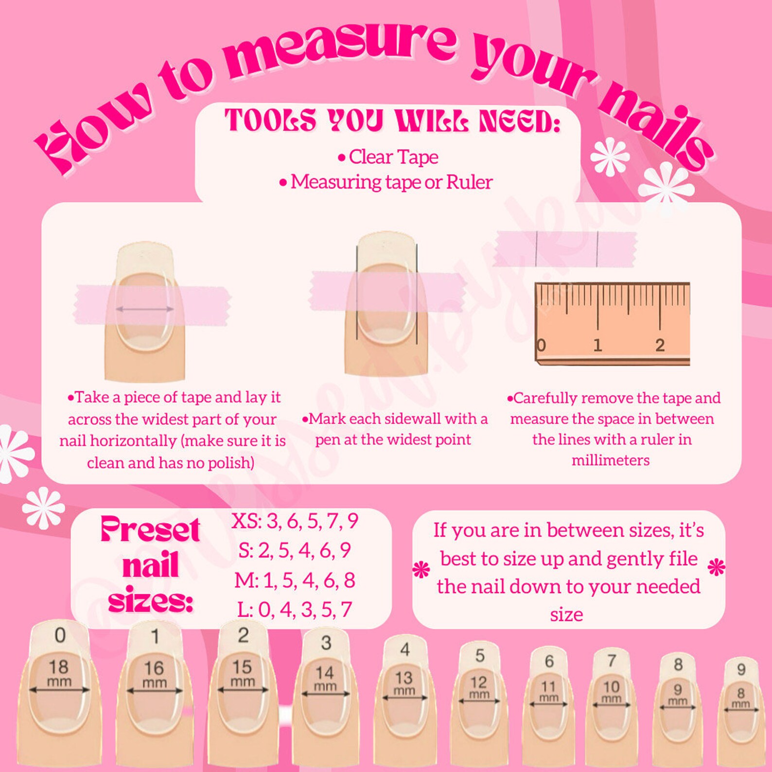 ACOTAR Night Court Inspired Press on Nails - Etsy