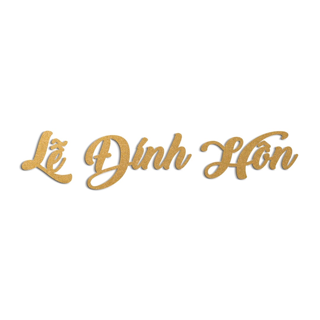 Le Dinh Hon Modern Vietnamese Engagement Ceremony Sign (D3) | Tea ...