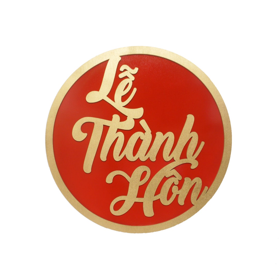 Lễ Thành Hôn | Classic Vietnamese Wedding Ceremony Sign | Tea ...