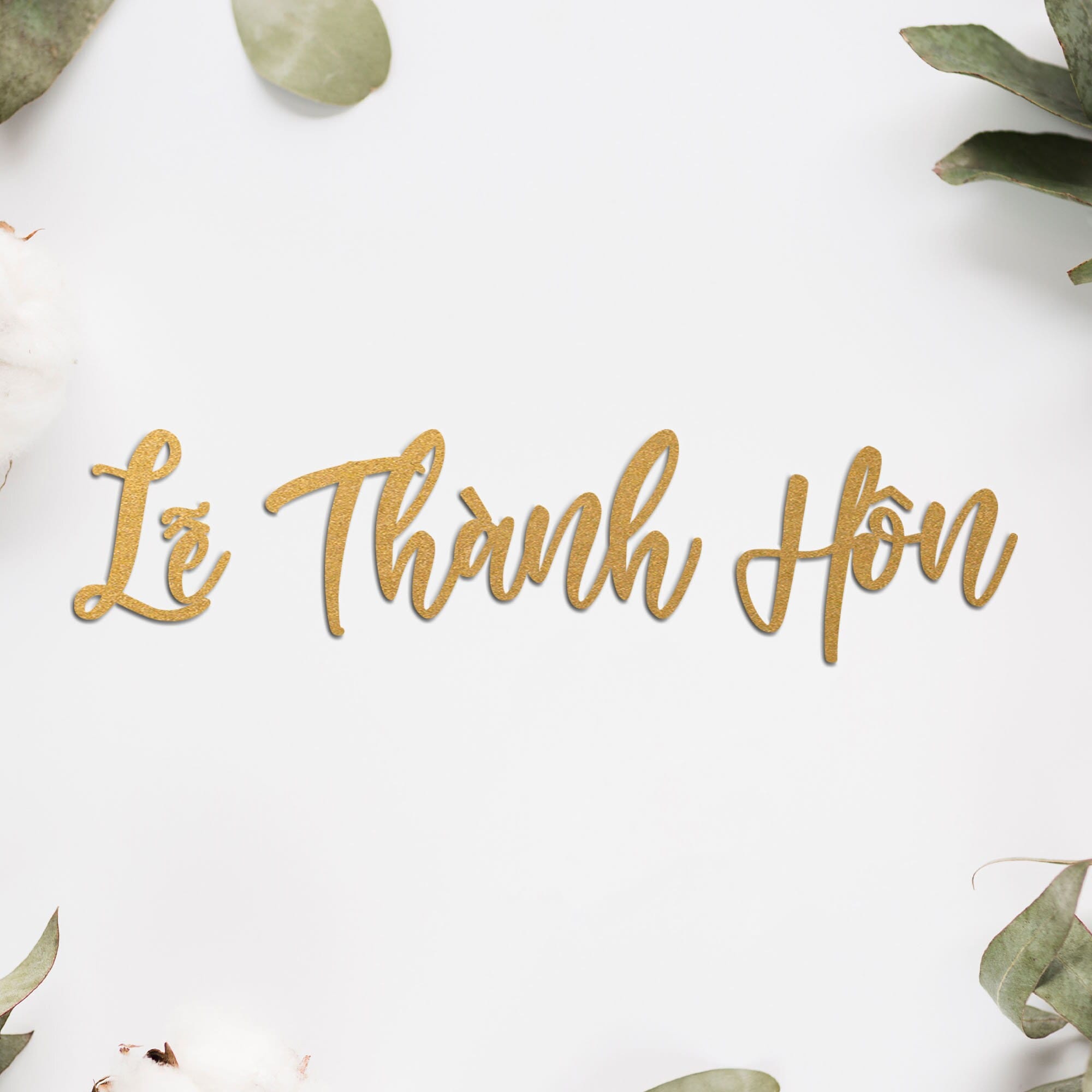 Lễ Thành Hôn Modern Vietnamese Wedding Ceremony Sign (D2) | Tea ...