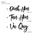Dinh Hon Modern Vietnamese Wedding Sign (D2) | Engagement, Just Married ...