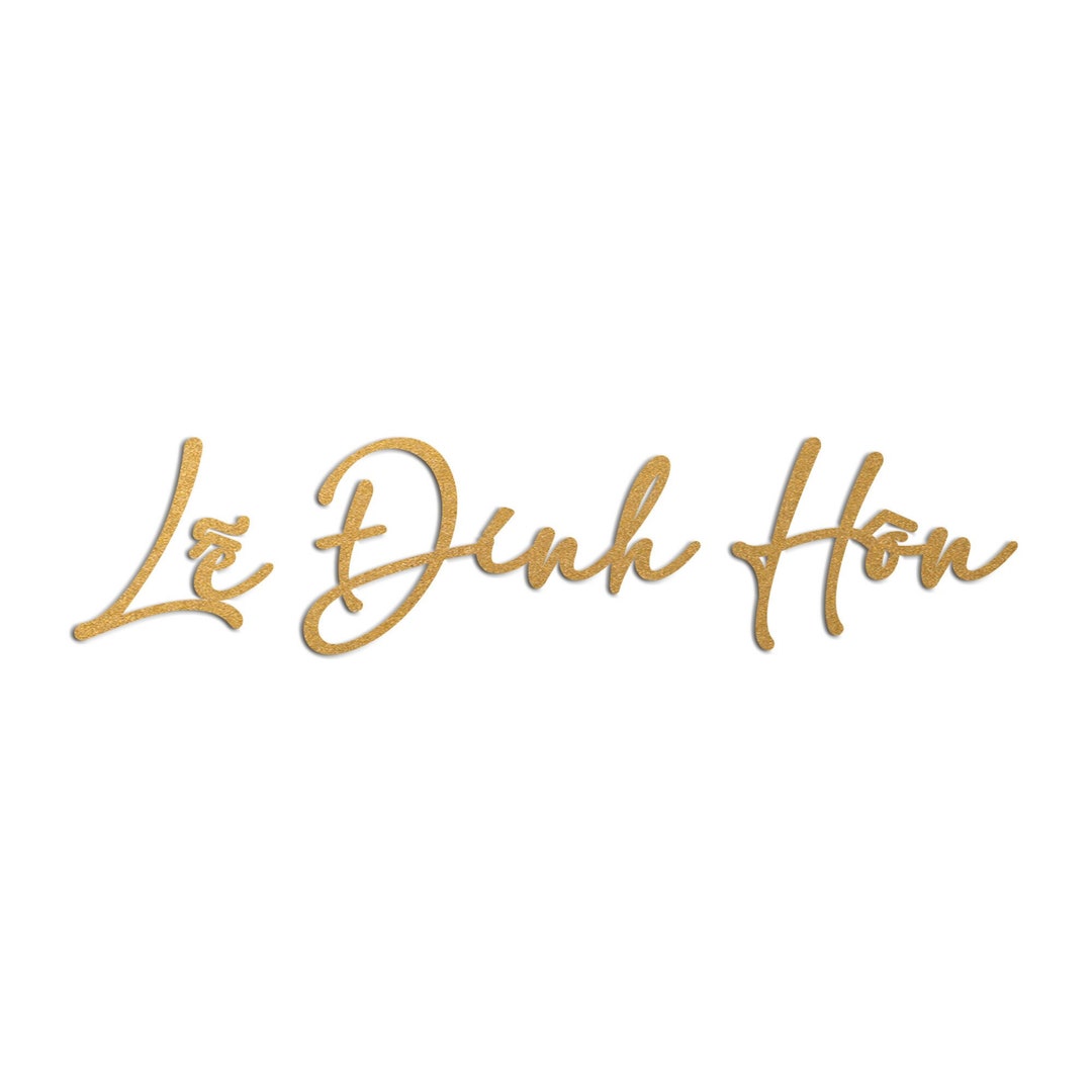 Le Dinh Hon Modern Vietnamese Engagement Ceremony Sign (D1) | Tea ...
