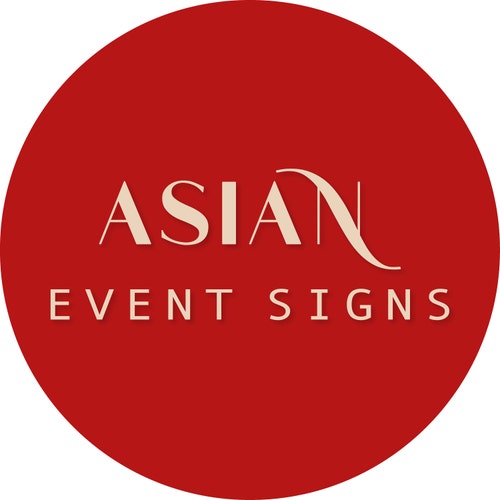 AsianEventSigns - Etsy