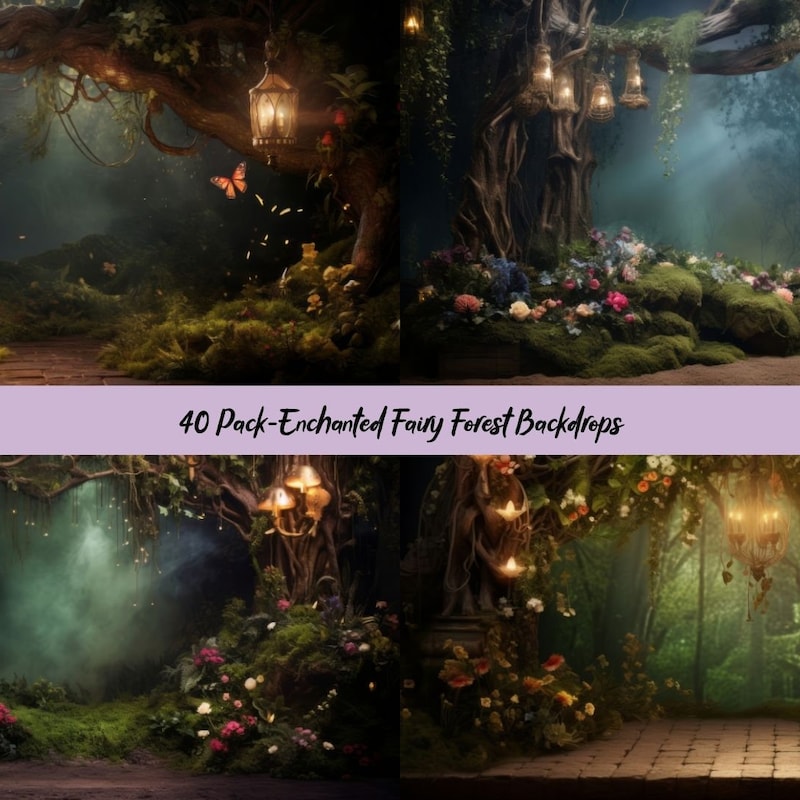 Forest Backdrop - Etsy