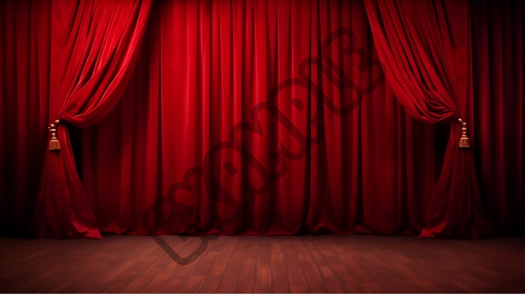 Elegant Velvet Drapes Digital Backdrop 10 Pack: Perfect for ...