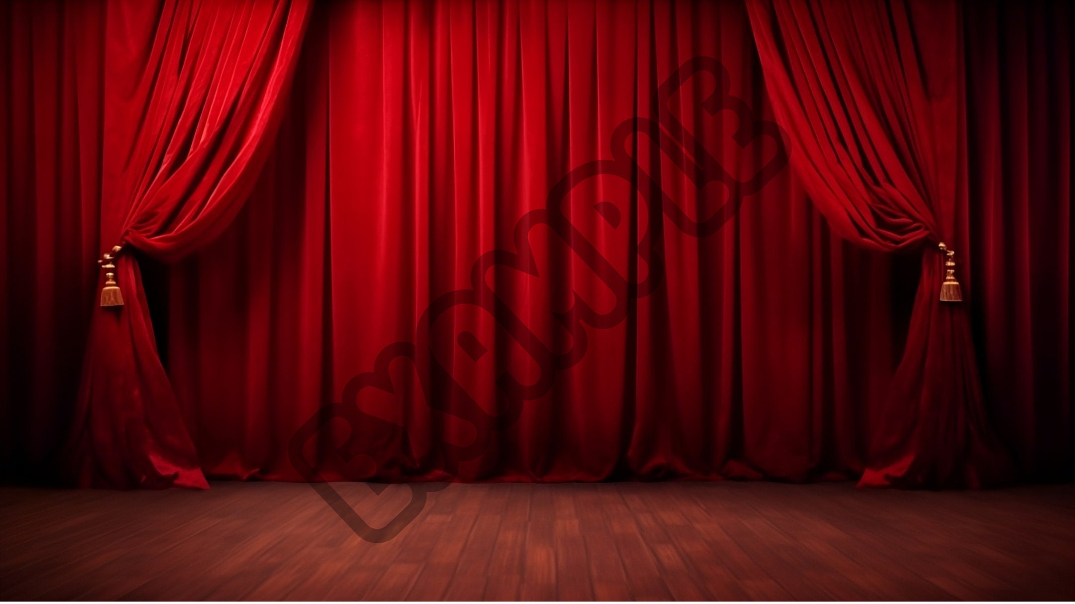 Elegant Velvet Drapes Digital Backdrop 10 Pack: Perfect for ...