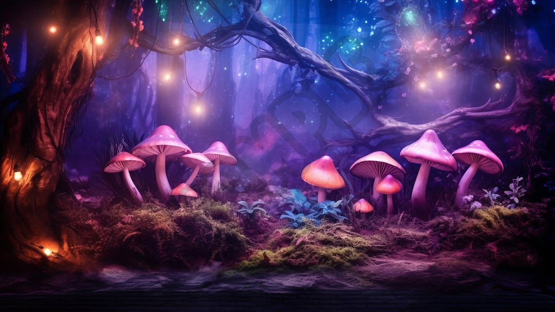 10-pack Digital Fairy Backdrops, High-quality Photoshop Overlays ...