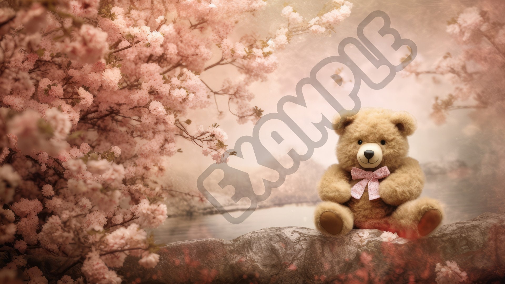 15-pack Teddy Bear Digital Backdrops - Perfect for Newborn Photography ...
