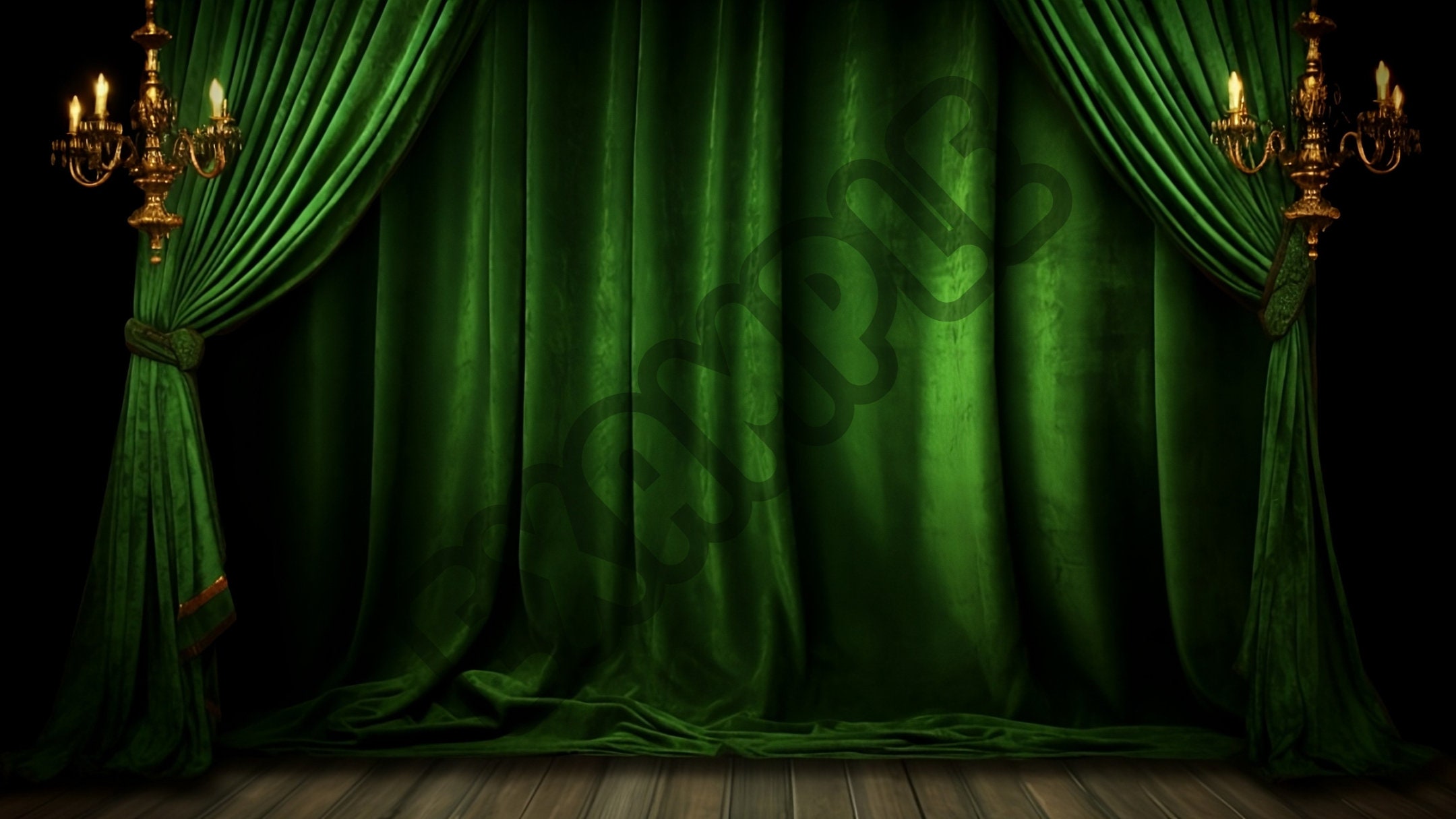 Elegant Velvet Drapes Digital Backdrop 10 Pack: Perfect for ...