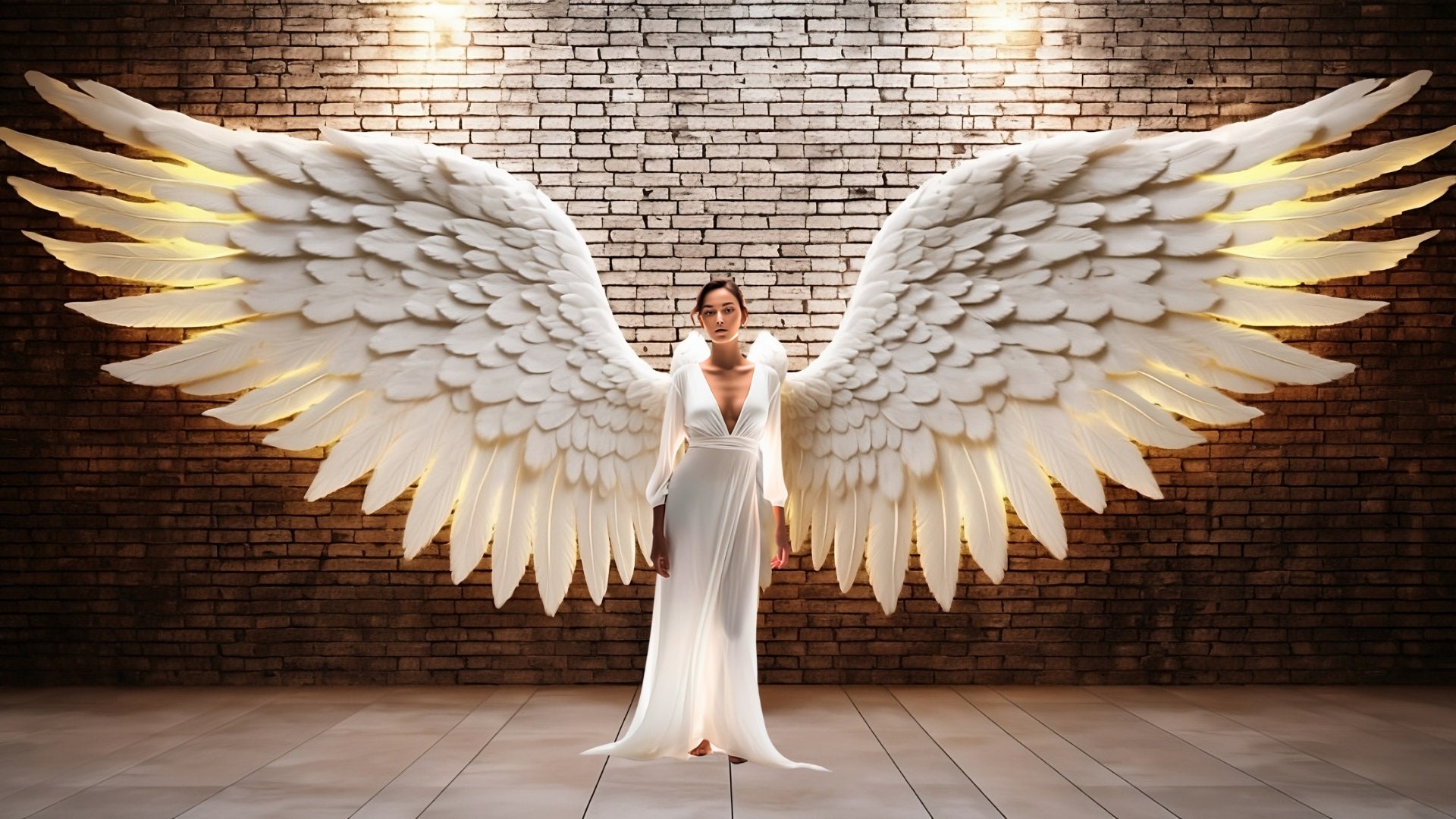 Angel Wings Digital Backdrops - 10-pack Photoshop Overlays for Studio ...