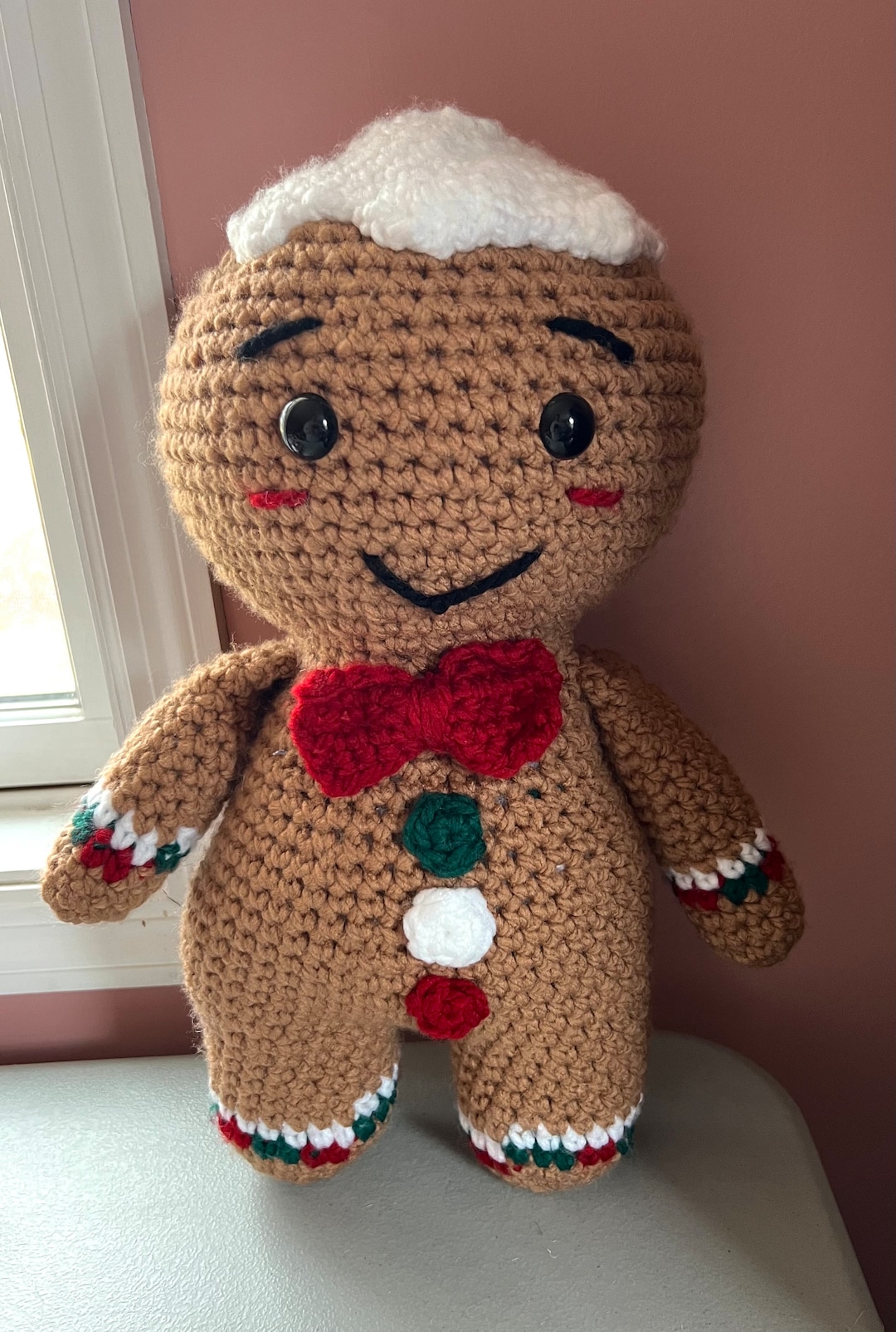 Gingerbread Man Plushie - Etsy