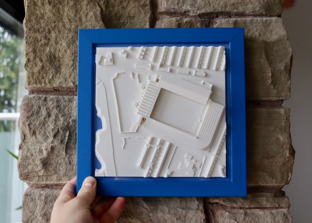Everton Gift Goodison Park Stadium Wall Art 3D Print - Etsy