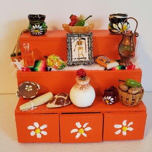 Mini Dia De Los Muertos Altar Display-random Miniatures. See Options - Etsy