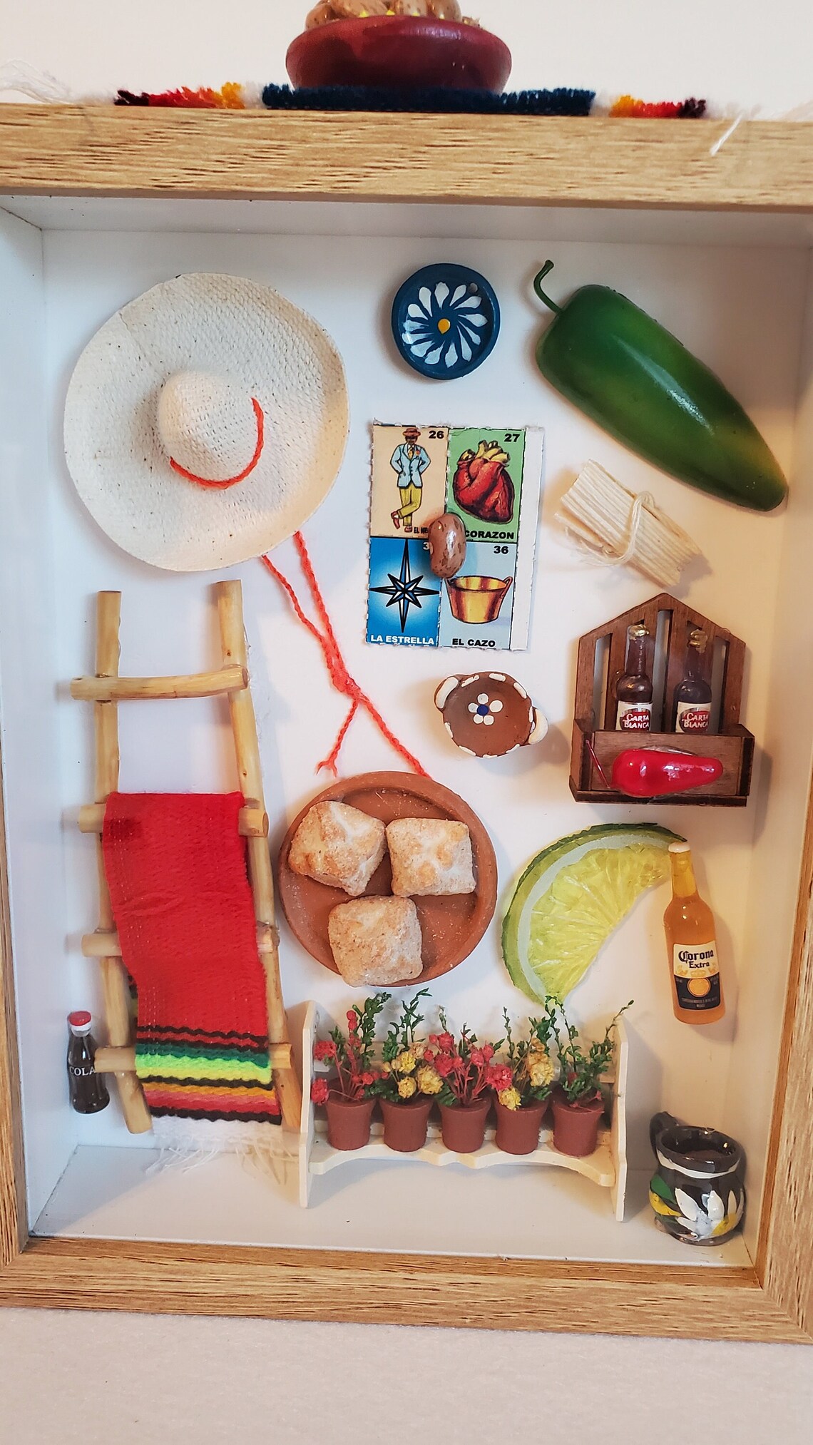 Mexican Themed Shadow Box - Etsy