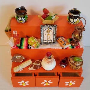 Mini Dia De Los Muertos Altar Display-random Miniatures. See Options - Etsy