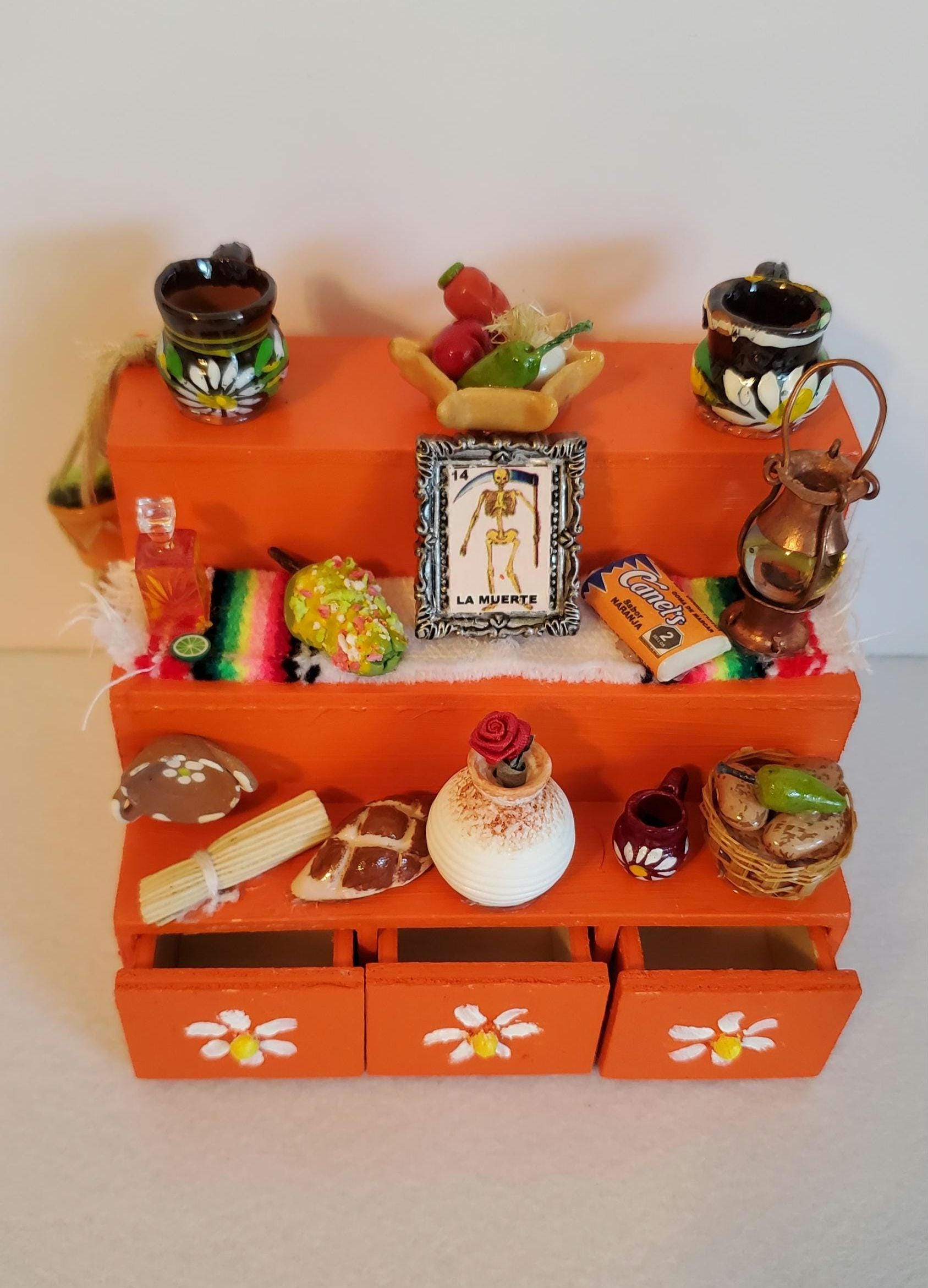 Mini Dia De Los Muertos Altar Display-random Miniatures. See Options - Etsy