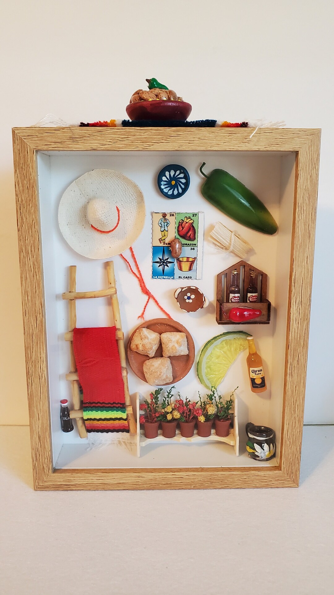 Mexican Themed Shadow Box - Etsy