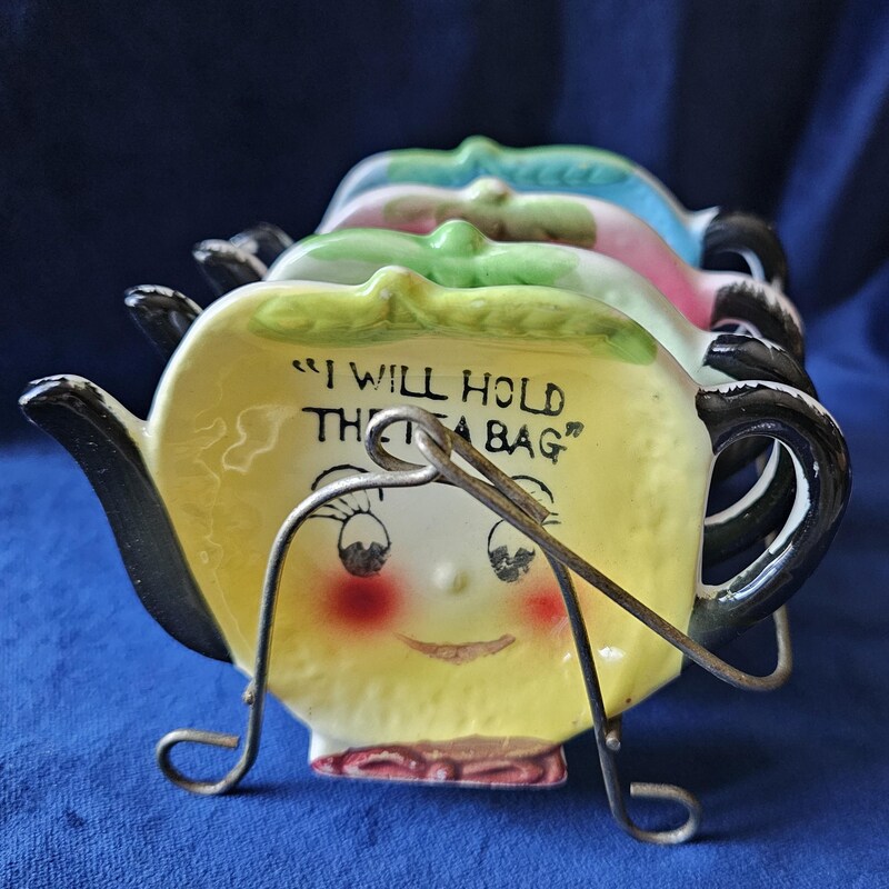 Vintage Tea Bag Holders - Etsy