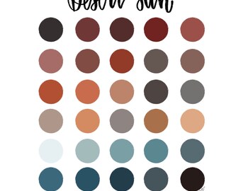 Procreate Color Palette - Etsy