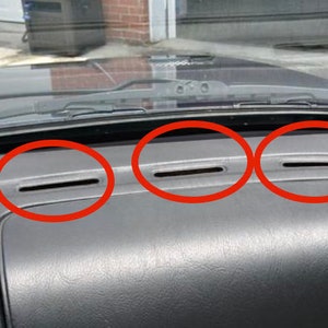 Porsche 944 Dash Vent Kit (ten Vents Total) - Etsy