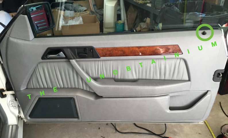 Mercedes Benz W124 Door Lock Bezel Trim (four to a Kit) - Etsy