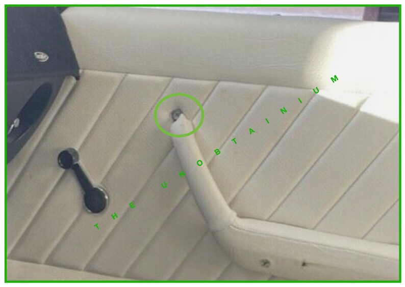 Datsun 240z, 260z & 280z Armrest Pull Screw Cover Cap Base (QTY 2) - Etsy