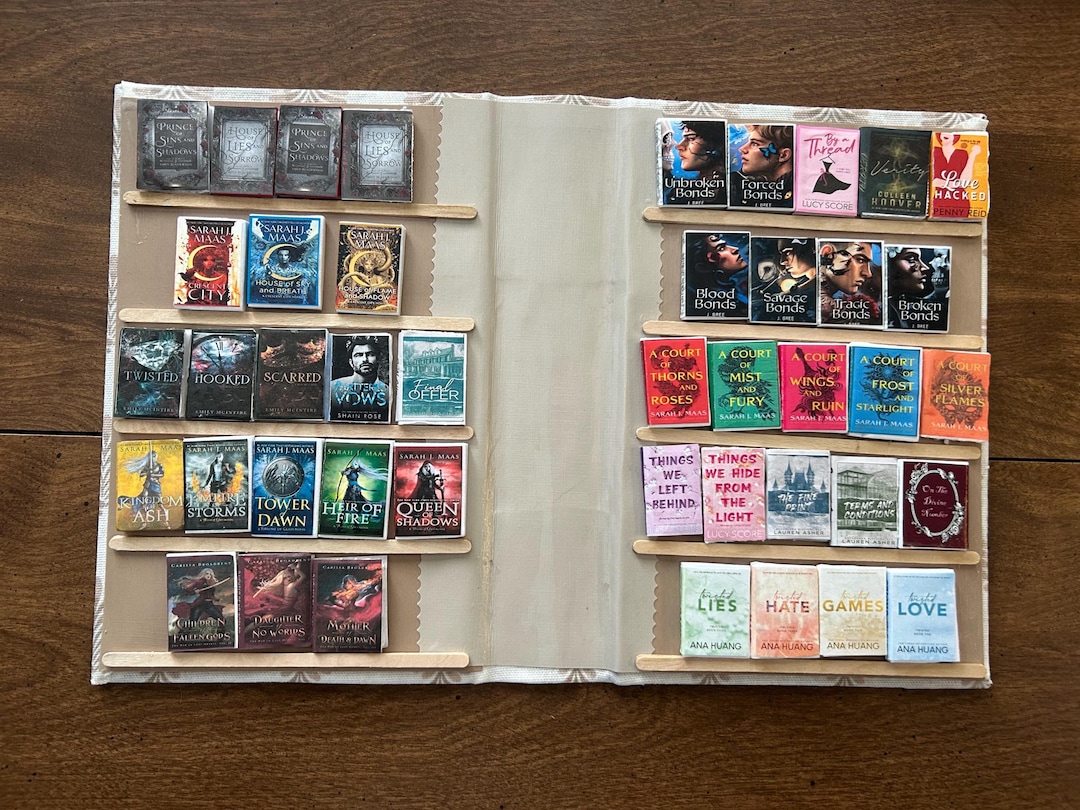 Mini Book Display Book - Etsy