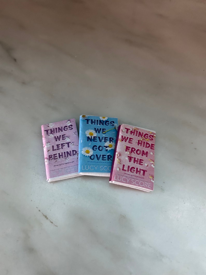 Things We Never Got Over Mini Book Set - Etsy
