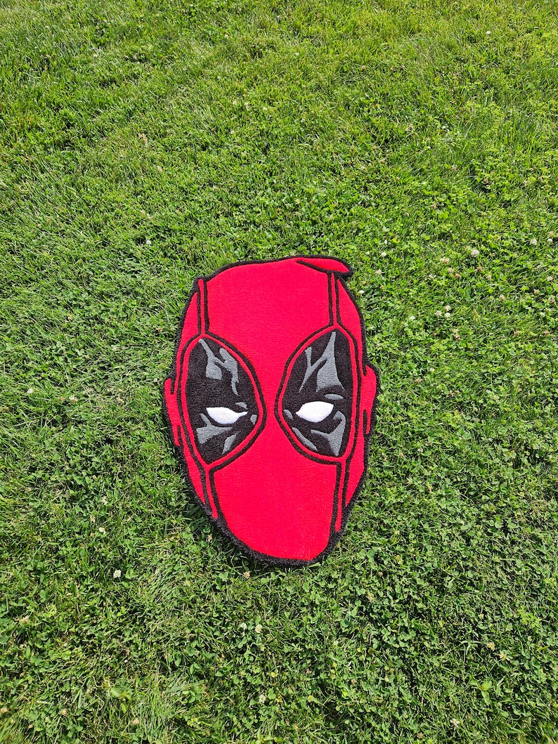 Deadpool,art,handmade, Tuftingpigeon - Etsy