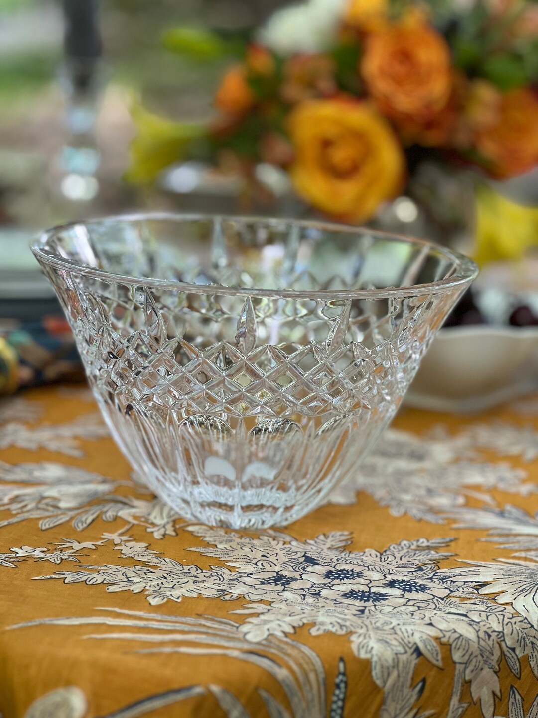 Waterford Marquis Crystal Bowl - Etsy
