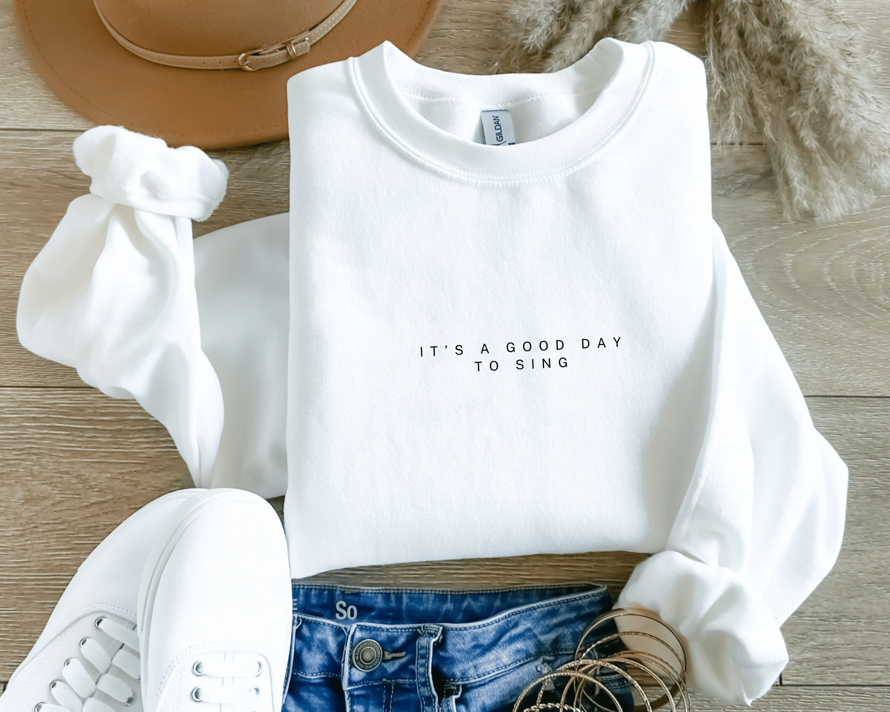 Singing Sweatshirt, It's A Good Day to Sing Sweatshirt, Singer ...