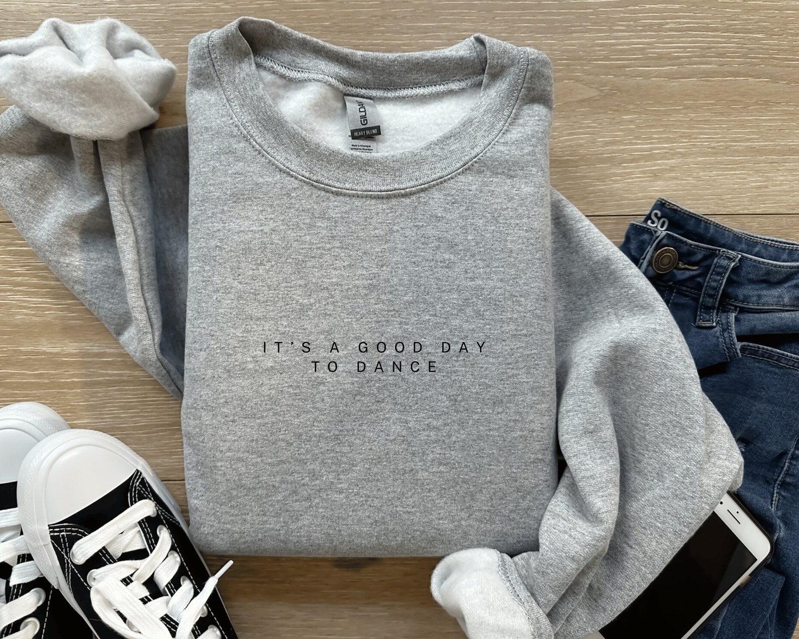 Dance Sweatshirt, It's A Good Day to Dance Sweatshirt, Ballet Sweatshirt, Dancer Sweatshirt ...