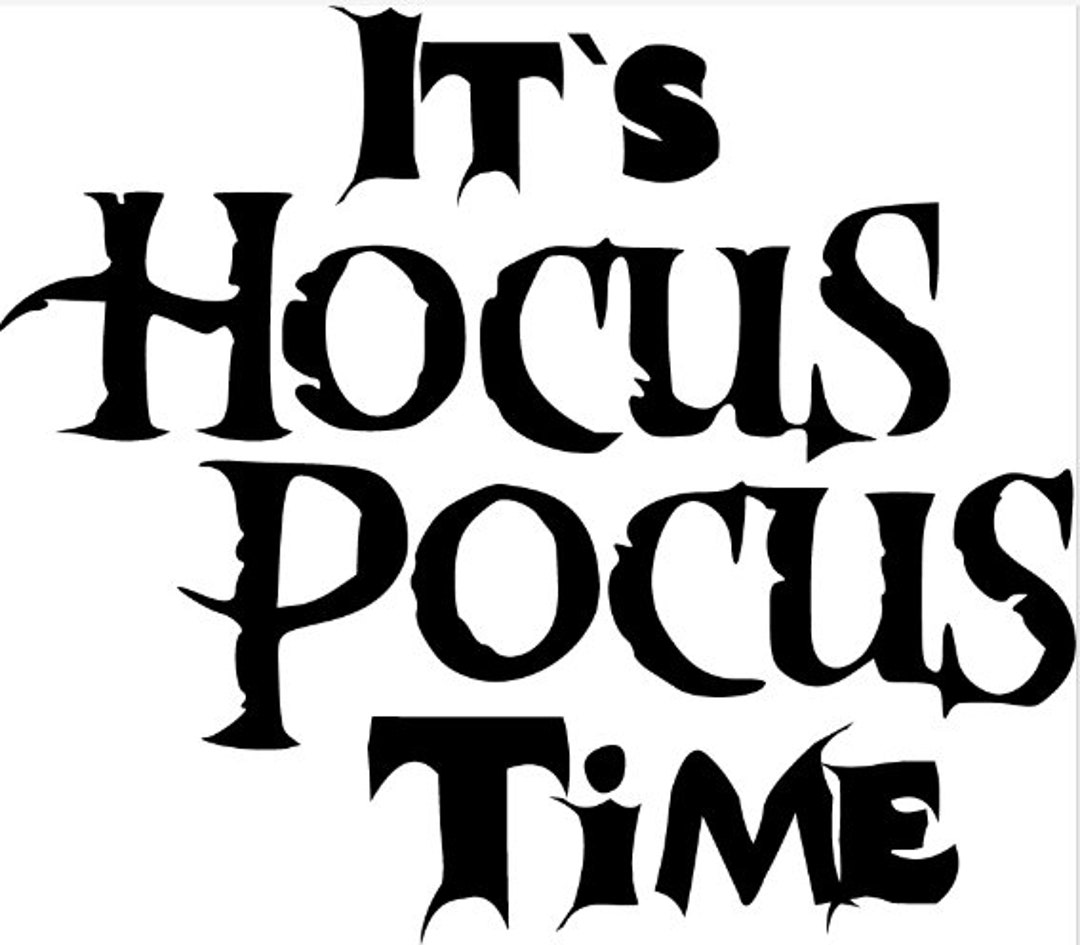 Hocus Pocus Decals - Etsy