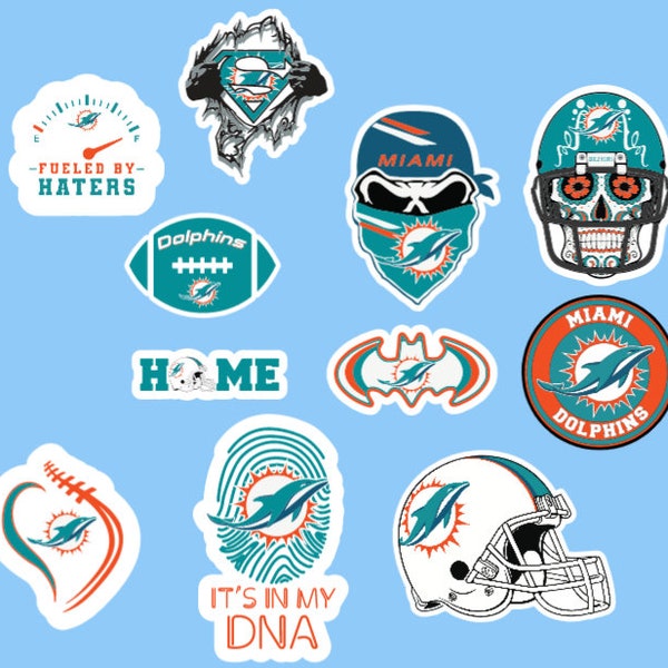 Nfl Mini Stickers - Etsy